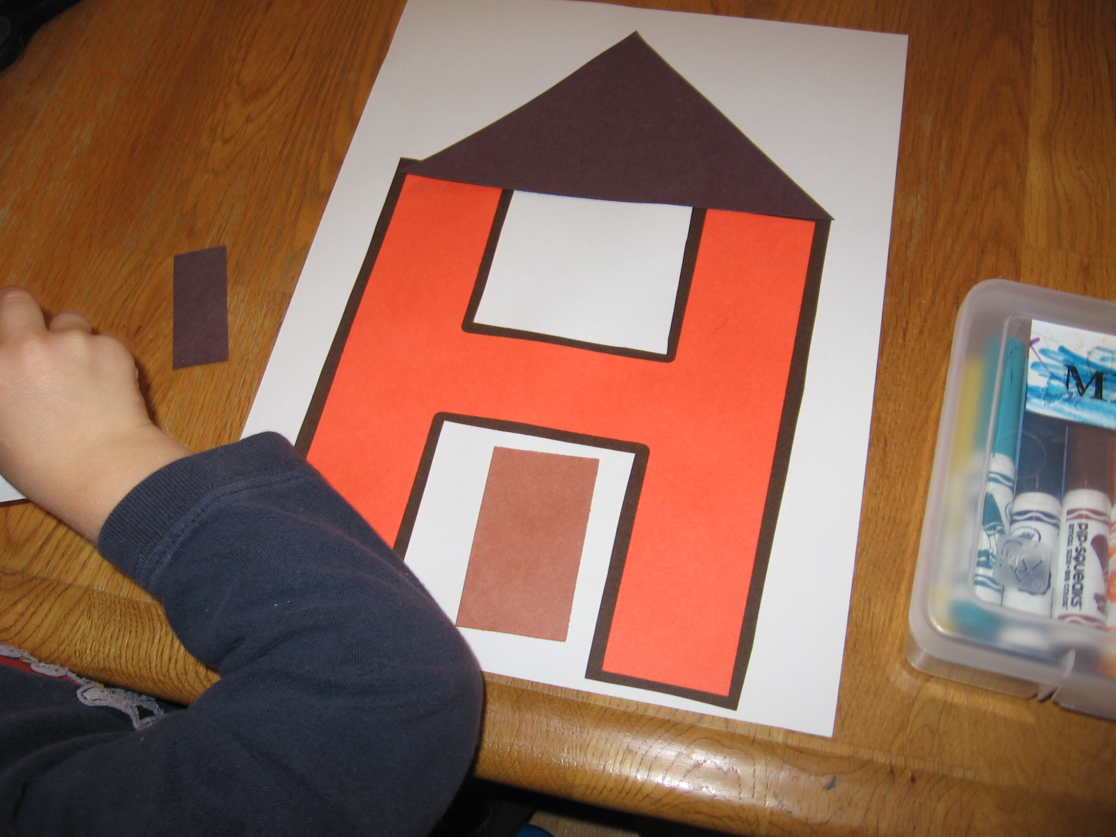 H Is For House A Letter Of The Week Preschool Craft H Is For House A Letter Of The Week Preschool Craft