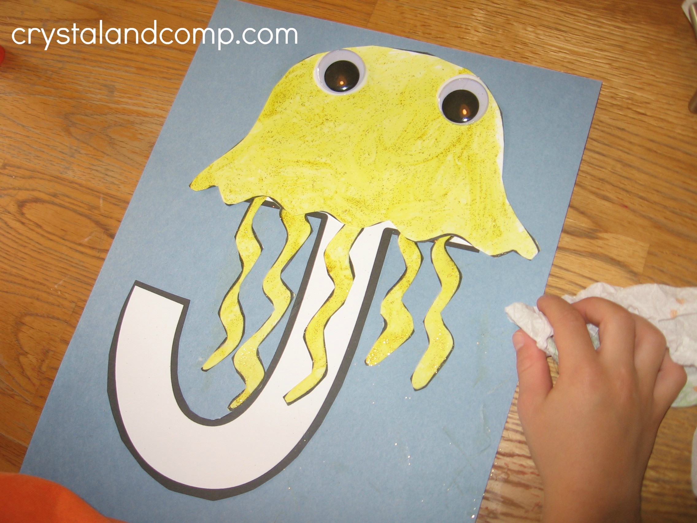 J Is For Jellyfish Letter Of The Week Preschool Craft CrystalandComp J Is For Jellyfish Letter Of The Week Preschool Craft CrystalandComp