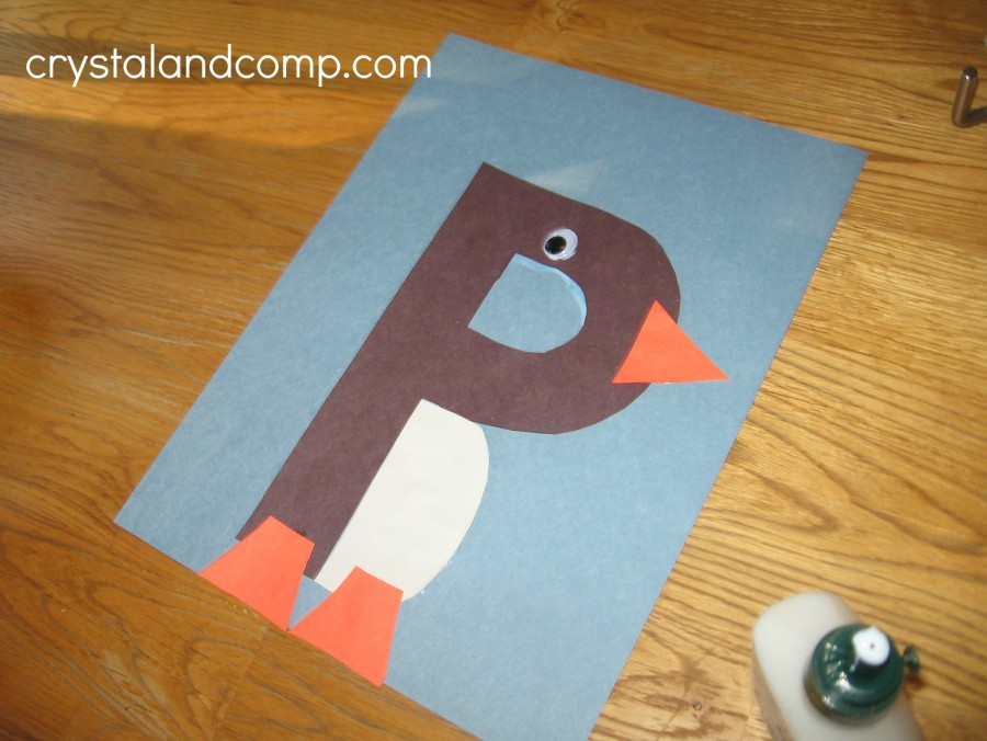 P is for Penguin: Letter of the Week Crafts - CrystalandComp.com