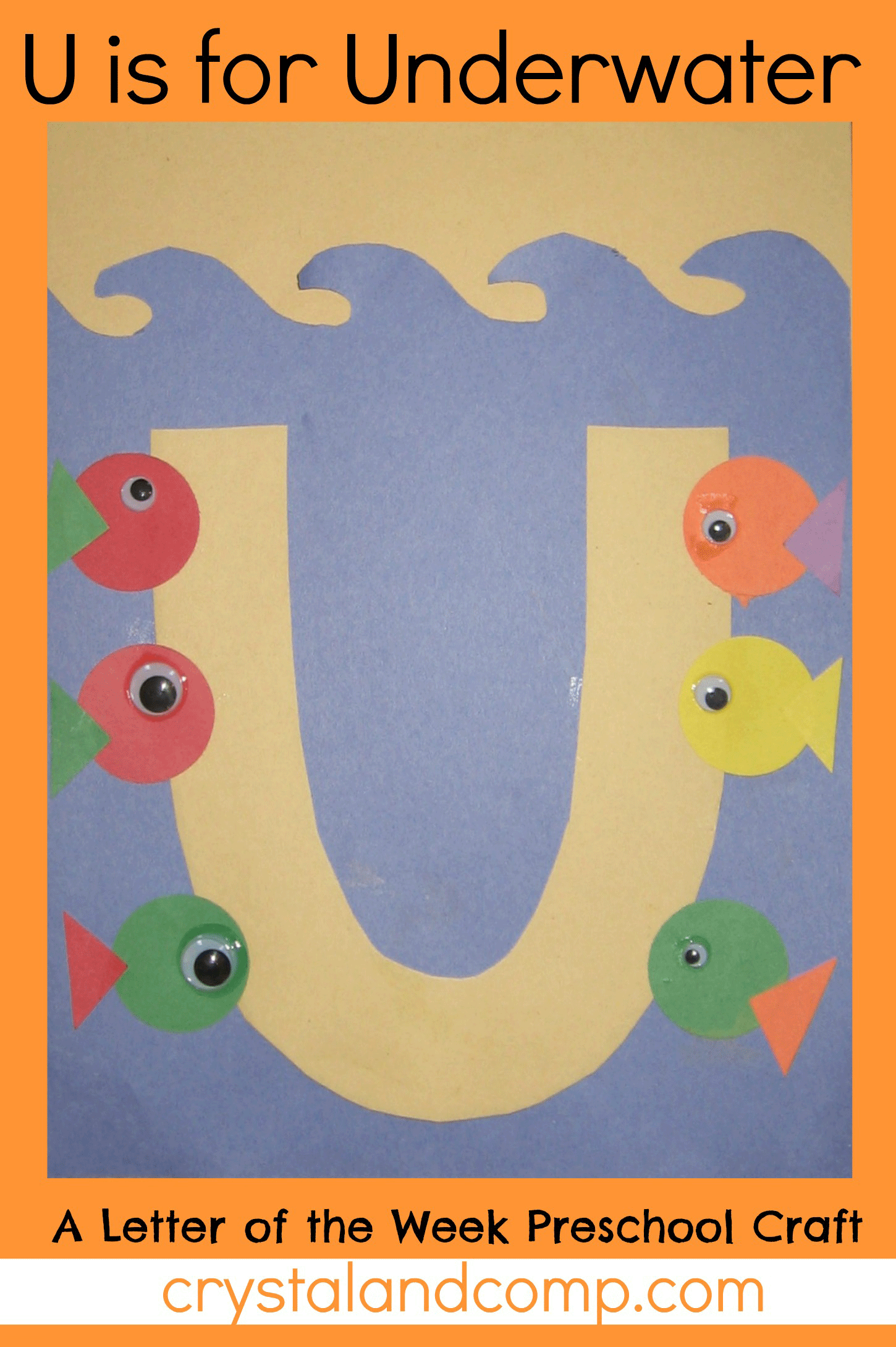 U Is For Underwater A Letter Of The Week Preschool Craft U Is For Underwater A Letter Of The Week Preschool Craft