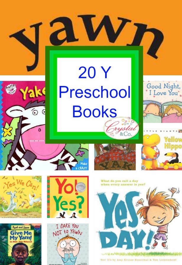 20 Books For Letter Y That Preschools Will Love