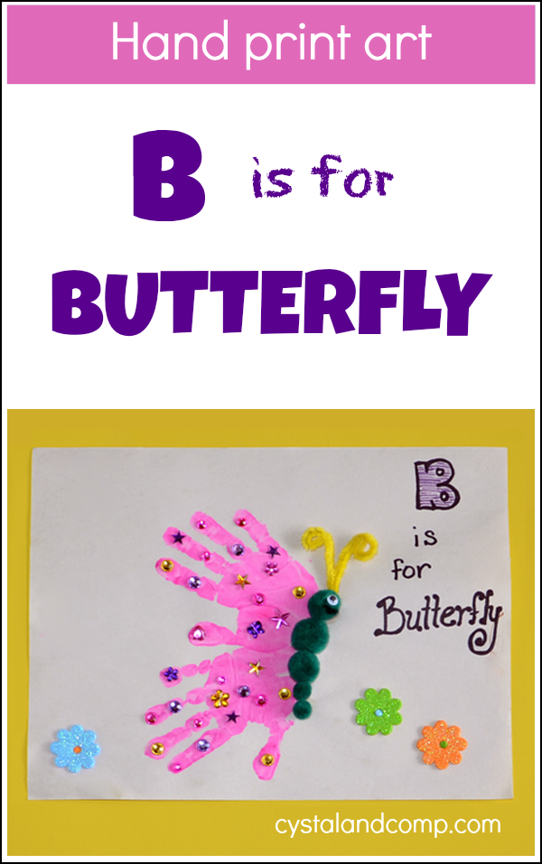 Butterfly Handprint Craft Template Lupon gov ph Butterfly Handprint Craft Template Lupon gov ph