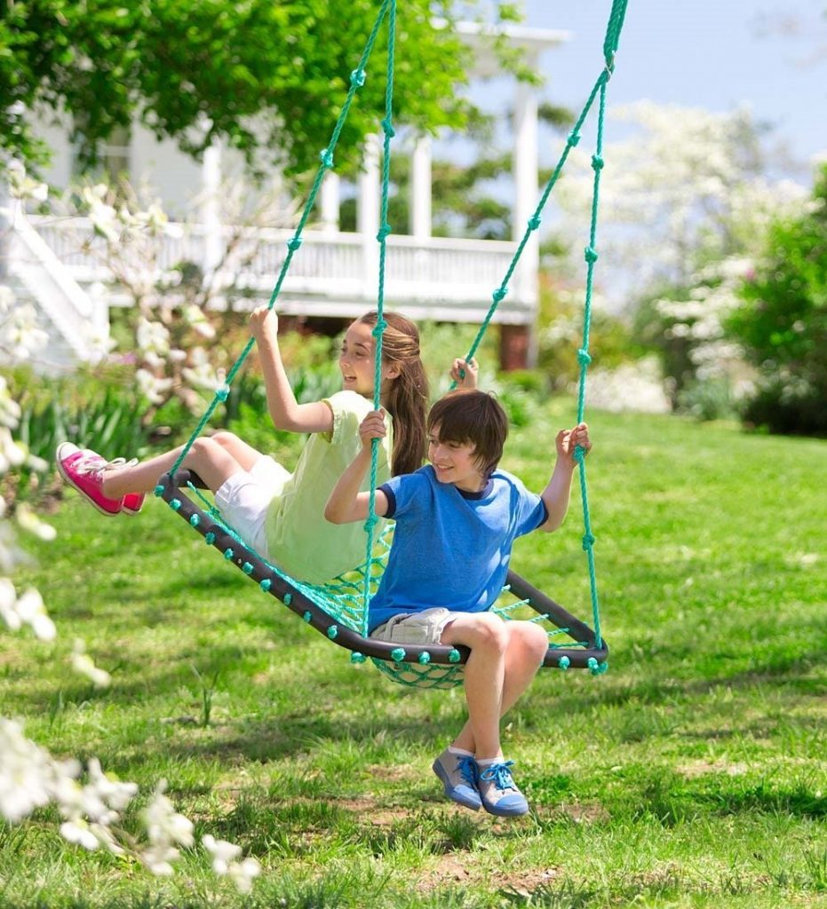 Now, This Is A Swing For Your Backyard! - CrystalandComp.com