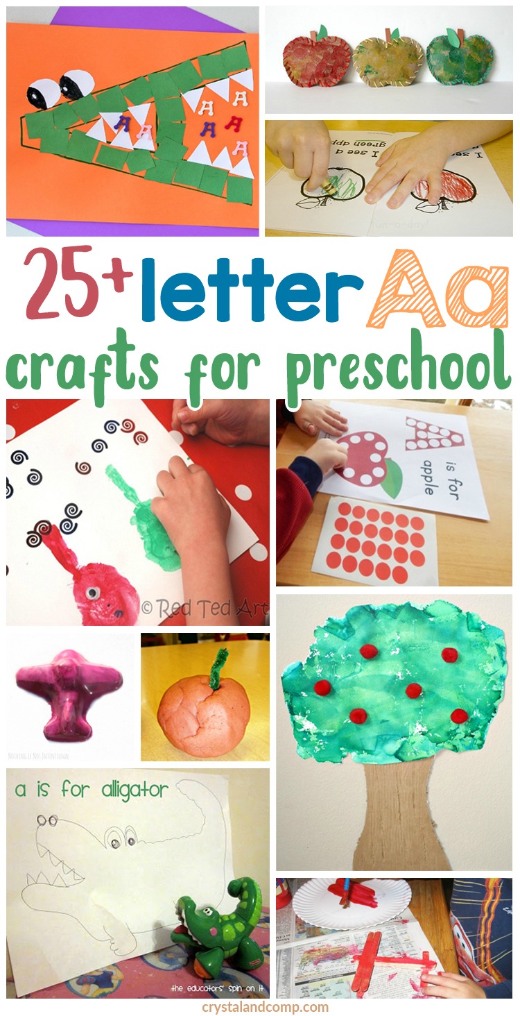 Letter A Crafts For Preschool Letter A Crafts For Preschool
