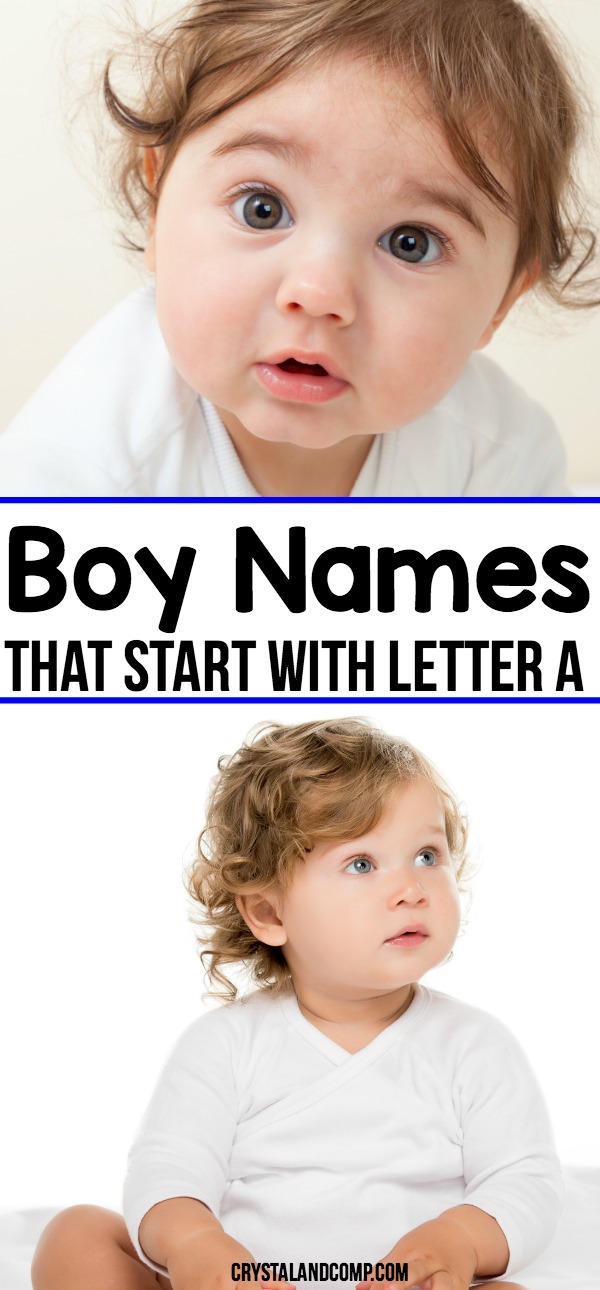 Cute Baby Boy Names That Start With A Cute Baby Boy Names That Start With A