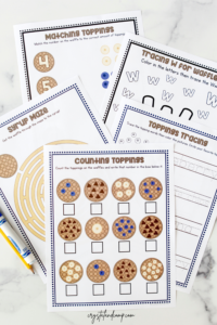 Waffle Day Printable Pack for Preschoolers