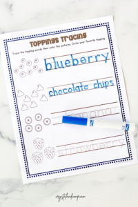 Waffle Day Printable Pack for Preschoolers