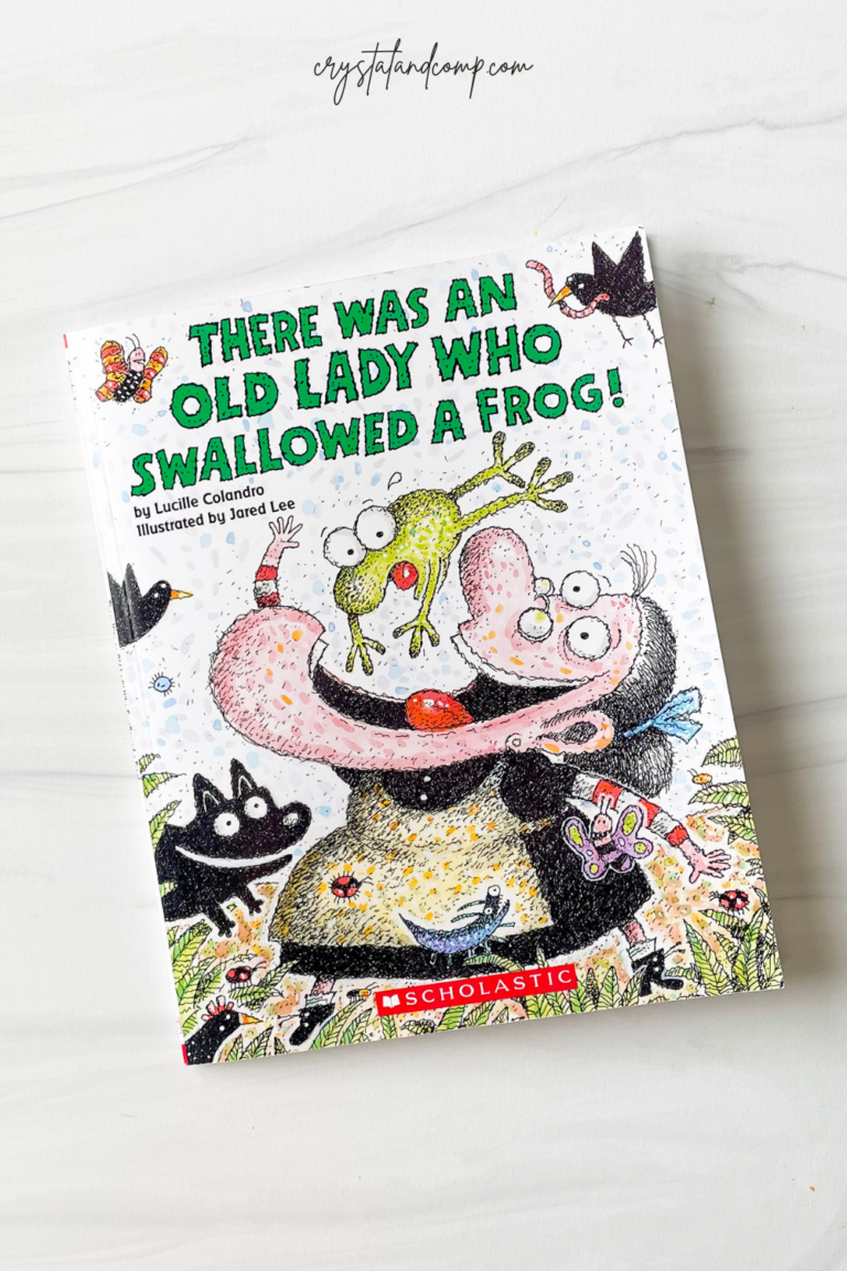 There Was an Old Lady Who Swallowed a Frog Printables