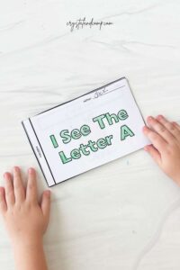 Printable Letter A Book