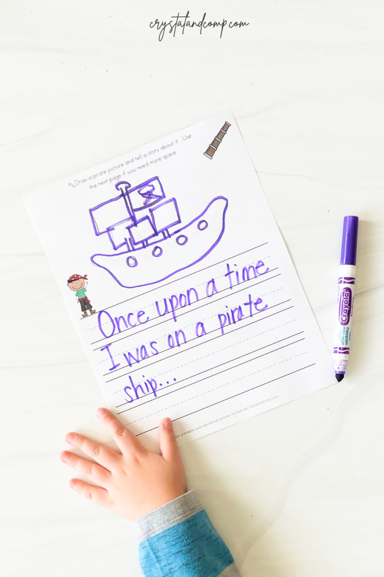 Pirate Handwriting Practice Printables