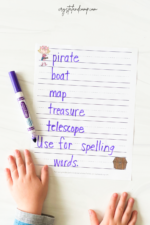 Pirate Handwriting Practice Printables
