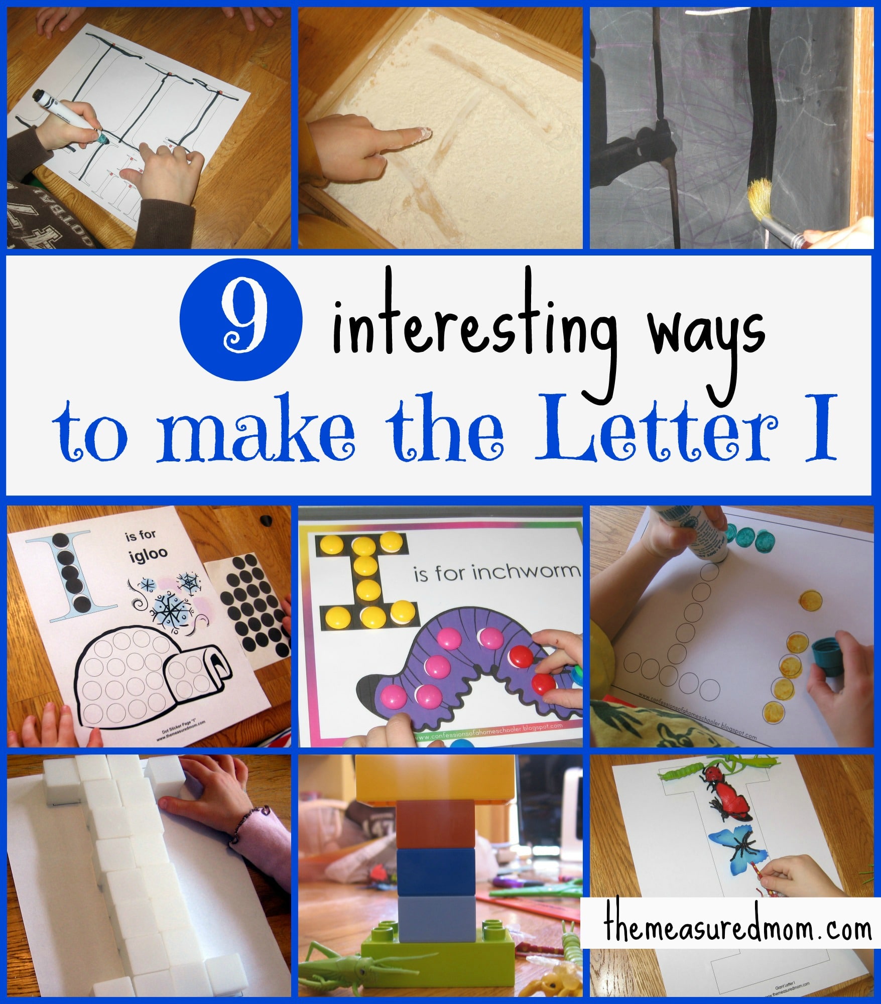 Letter I Crafts for Preschoolers