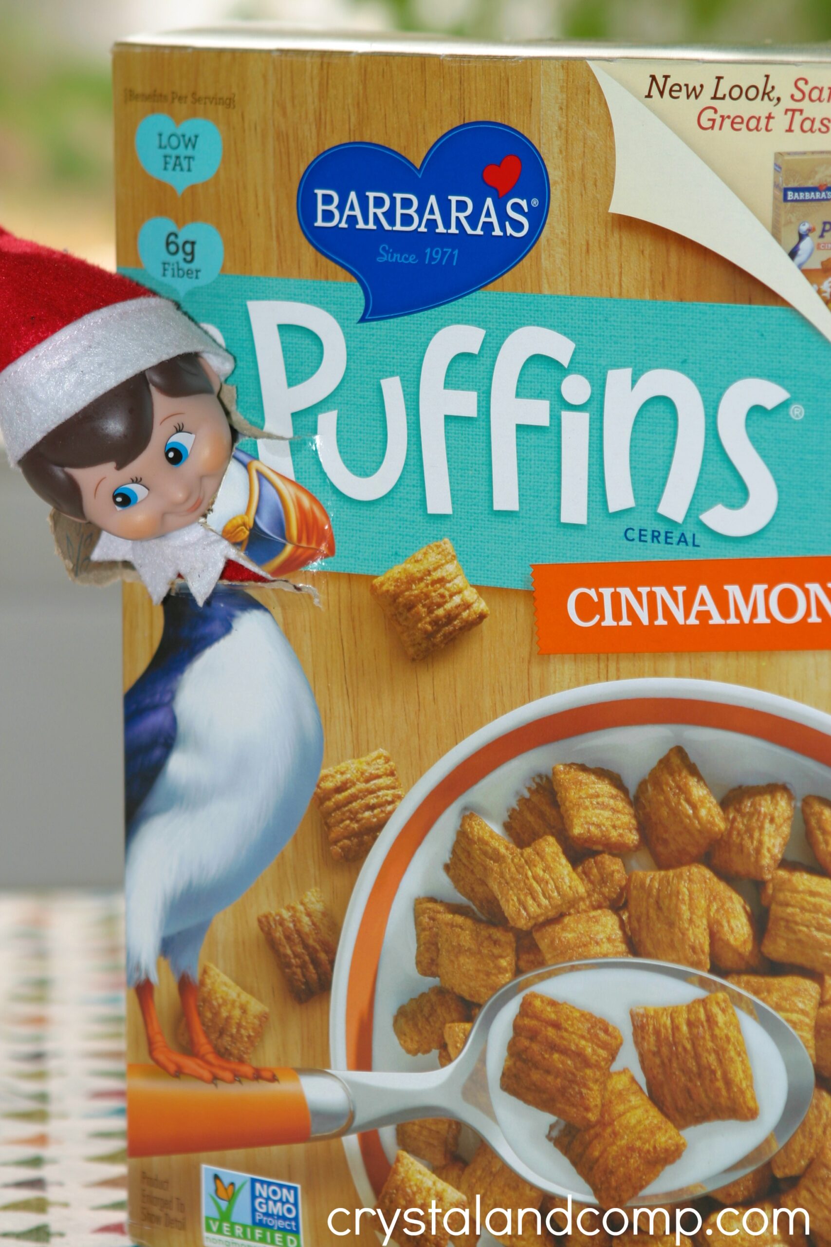 Elf on the Shelf Cereal Box Ideas - CrystalandComp.com