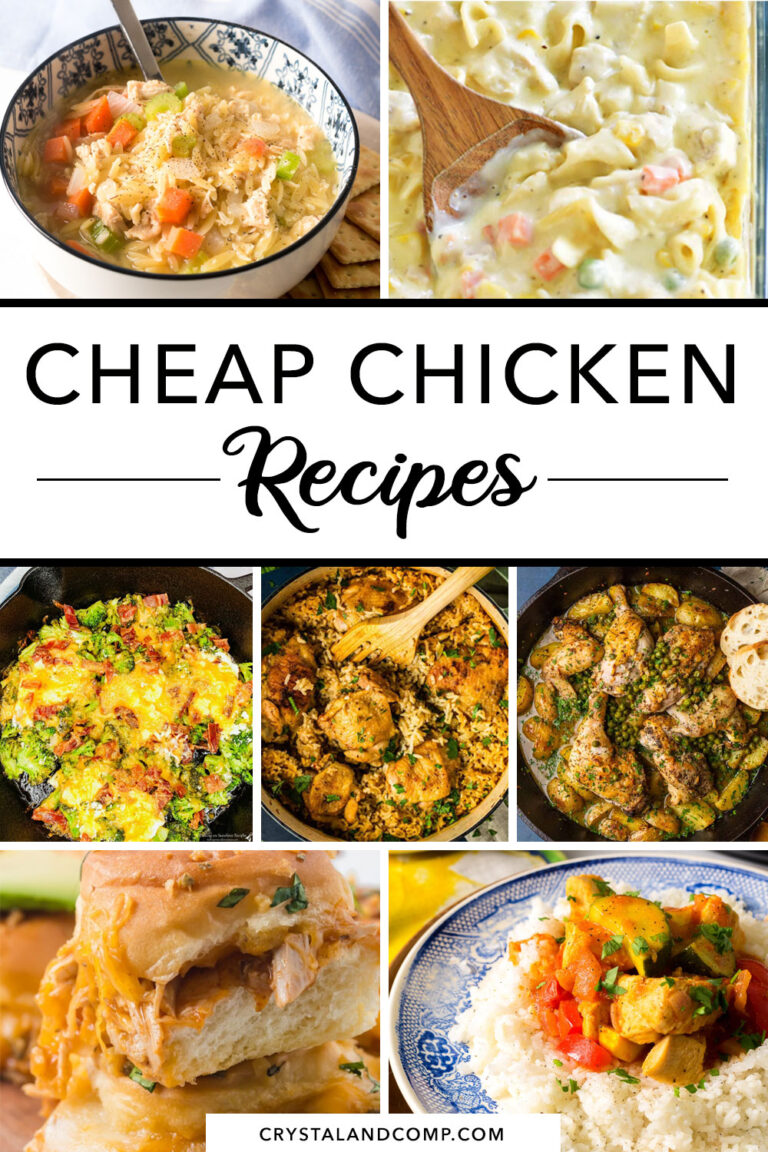 Cheap Chicken Recipes - CrystalandComp.com