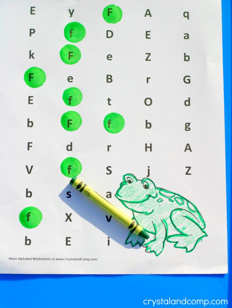 27 Letter F Crafts and Activities for Preschoolers - CrystalandComp.com