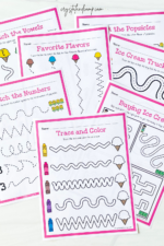 Ice Cream Line Tracing Printables - CrystalandComp.com
