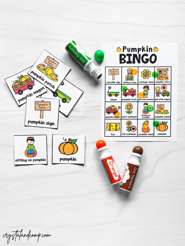Pumpkin Bingo Printables - CrystalandComp.com