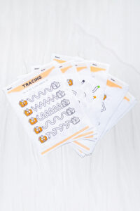 Pumpkin Pie Line Tracing Printables - CrystalandComp.com