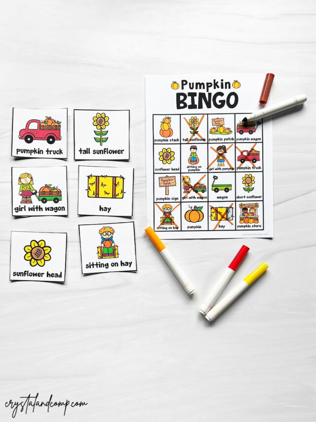 Pumpkin Bingo Printables - CrystalandComp.com