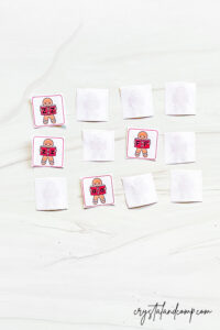 Gingerbread Man Matching Game - CrystalandComp.com