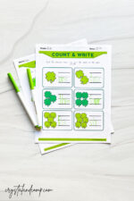 Shamrock Math Printables - CrystalandComp.com