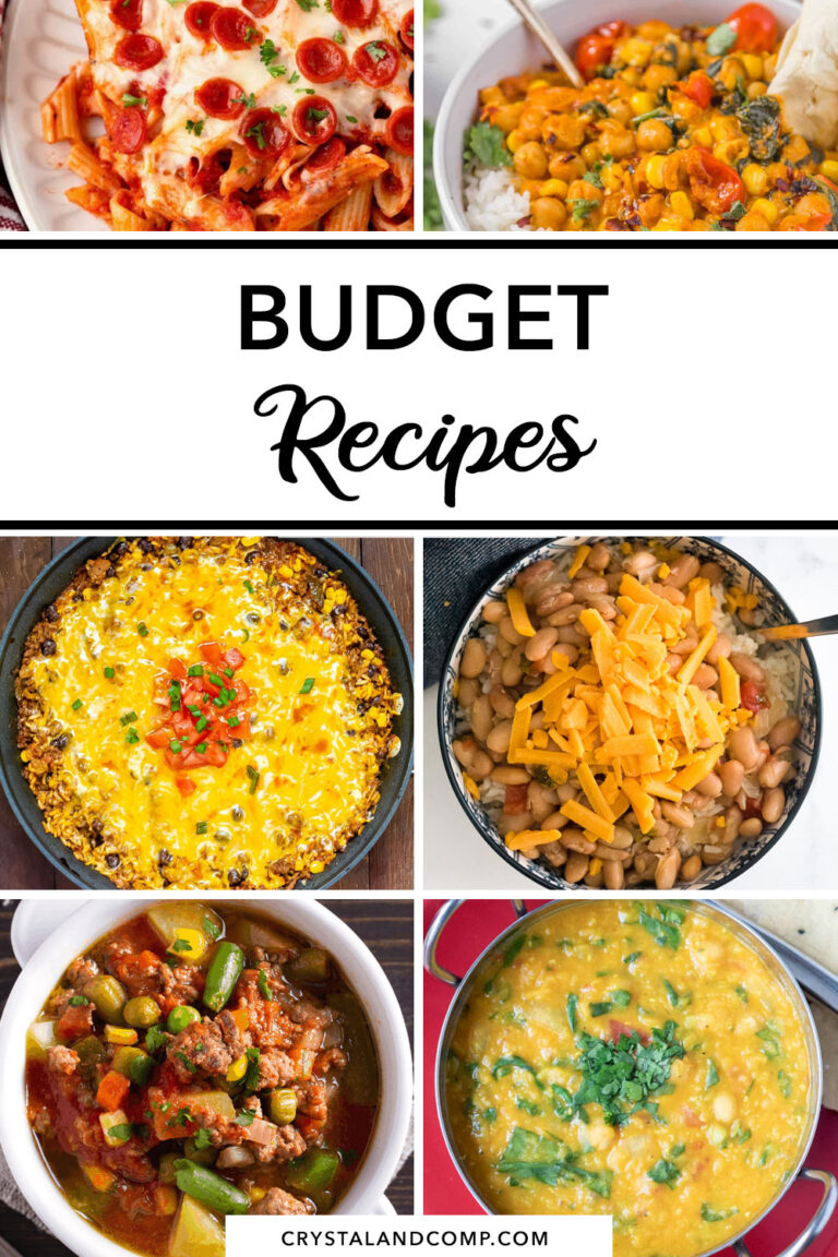 Budget Recipes - CrystalandComp.com