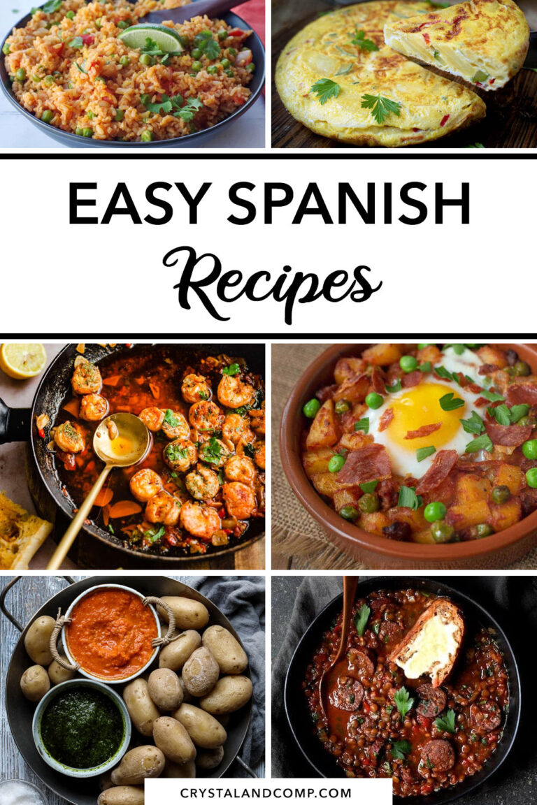 Easy Spanish Recipes - CrystalandComp.com