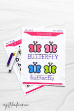Butterfly Alphabet Printables - CrystalandComp.com