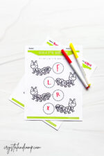 Caterpillar Alphabet Printables - CrystalandComp.com