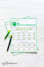 Shamrock Preschool Printables - CrystalandComp.com
