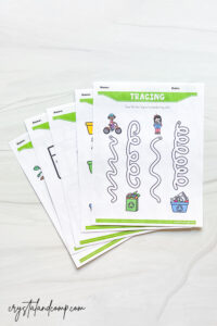 Earth Day Line Tracing - CrystalandComp.com