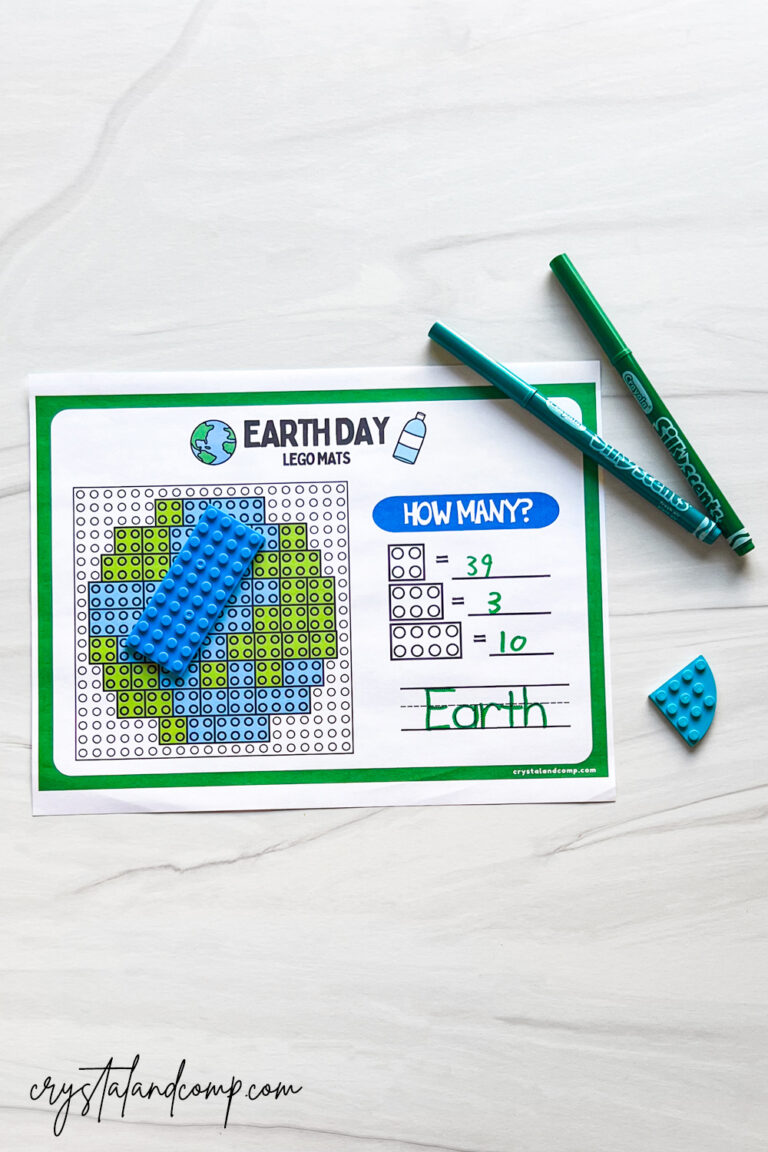 Earth Day Lego Printables - CrystalandComp.com