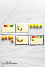 Caterpillar Matching Printables - CrystalandComp.com