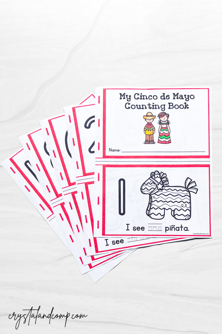 Cinco de Mayo Printable Book - CrystalandComp.com