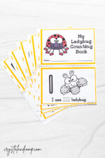 Ladybug Printable Counting Book - CrystalandComp.com