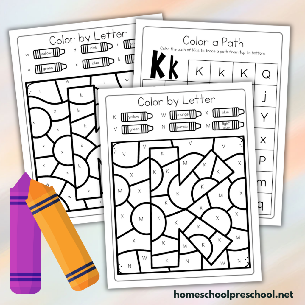 Letter K Activities for Preschoolers - CrystalandComp.com