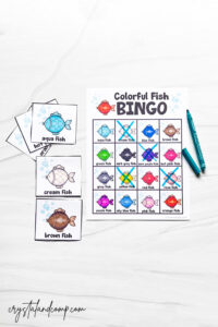 Fish Bingo Printables - CrystalandComp.com