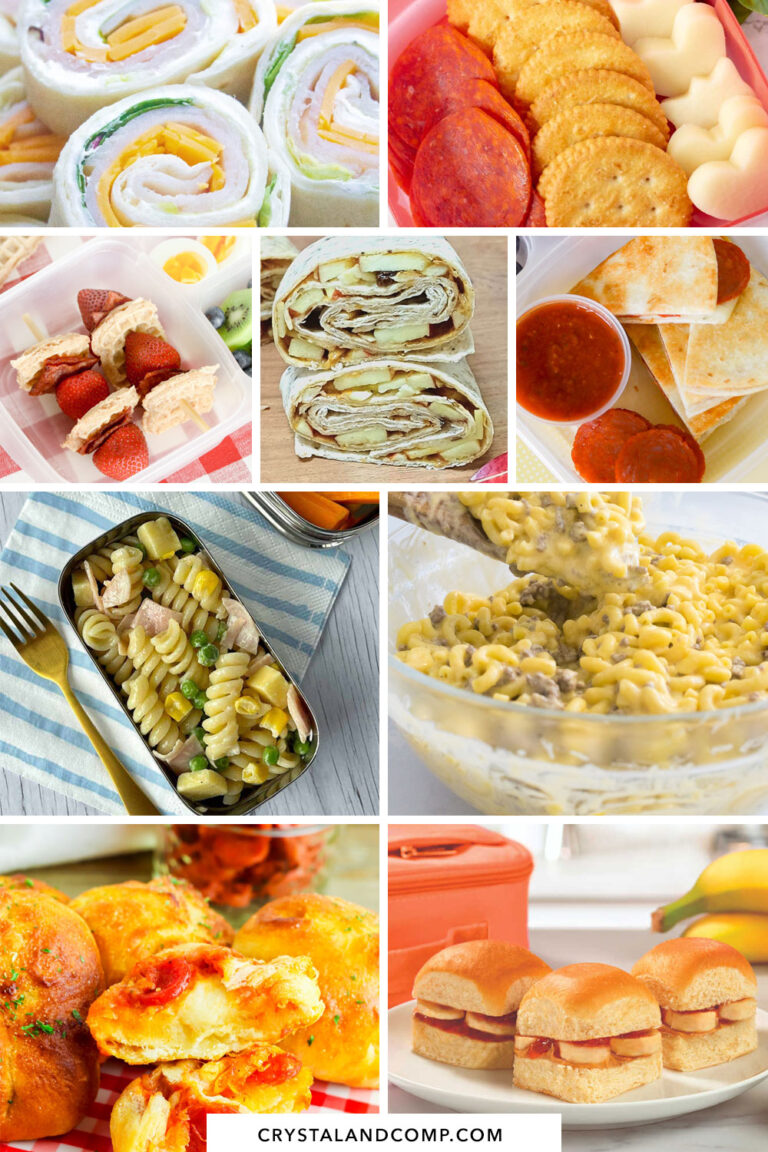 Pre K Lunch Ideas - CrystalandComp.com