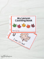 Leaves Counting Printable Book - CrystalandComp.com