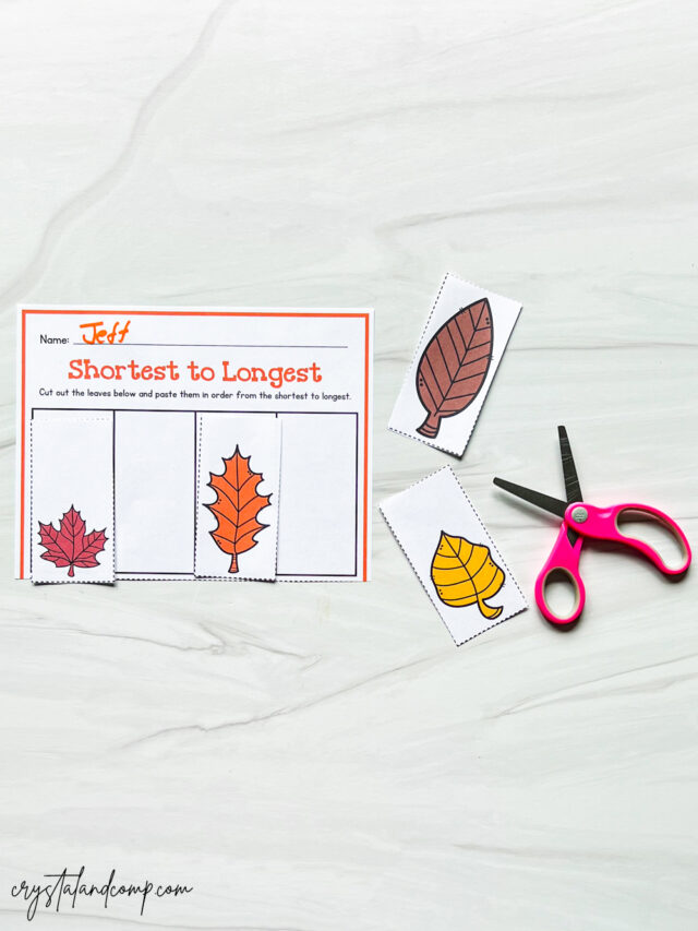 Autumn Leaves Worksheets - CrystalandComp.com