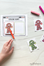 Mummy Color Sorting Printables - CrystalandComp.com