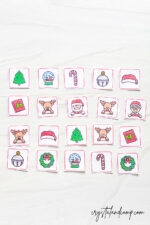 Santa Matching Printables - CrystalandComp.com
