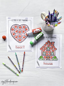 Letter H Do A Dot Printables - CrystalandComp.com