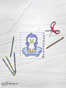 Penguin Cut and Paste Puzzles - CrystalandComp.com