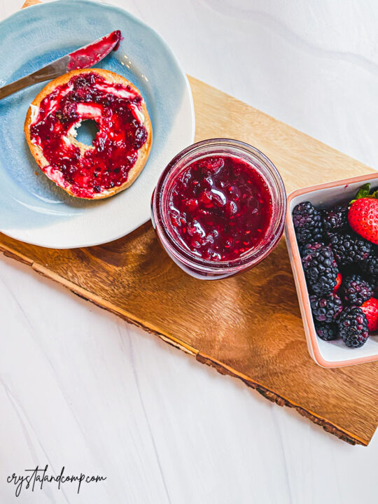 Mixed Berry Jam Recipe - CrystalandComp.com